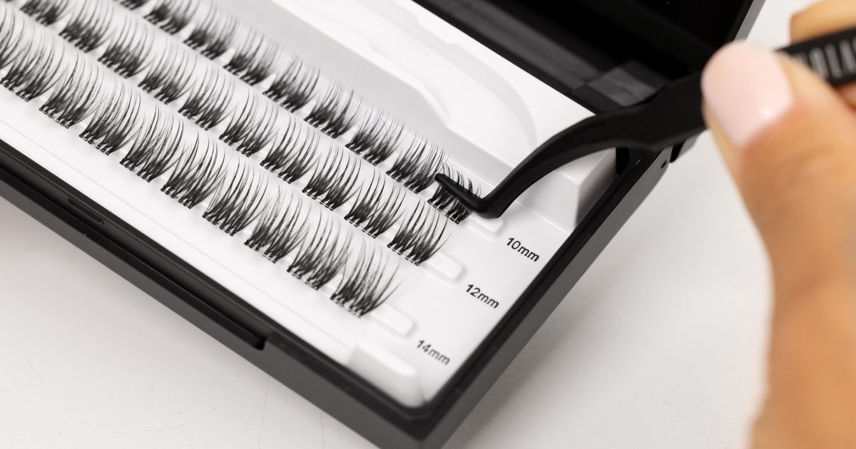 Pre-Glued Harmony eyelashes para sa mga extension sa bahay - Nanolash ...